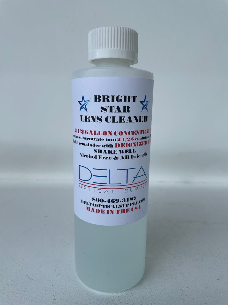 Bright*Star Lens Cleaner & Concentrates – Delta Optical Supply